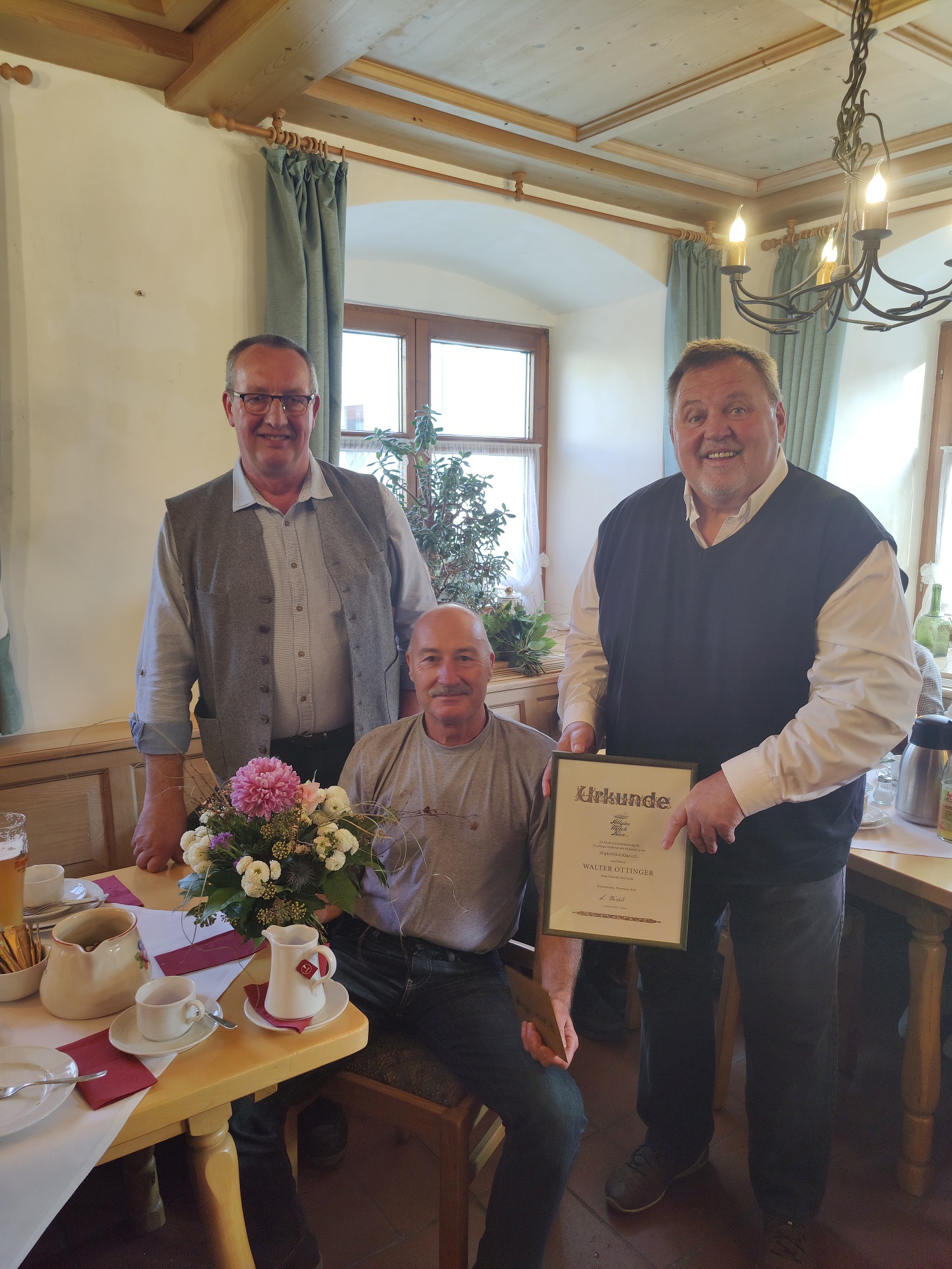 Ehrungen langjähriger Mitarbeiter